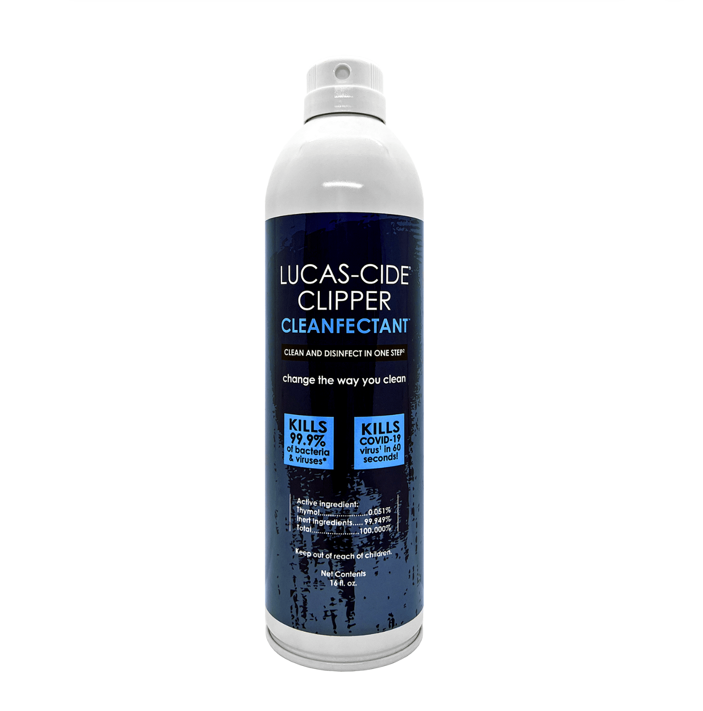 LUCAS-CIDE Clipper Cleanfectant 16 oz | Plant Disinfectant for Tools