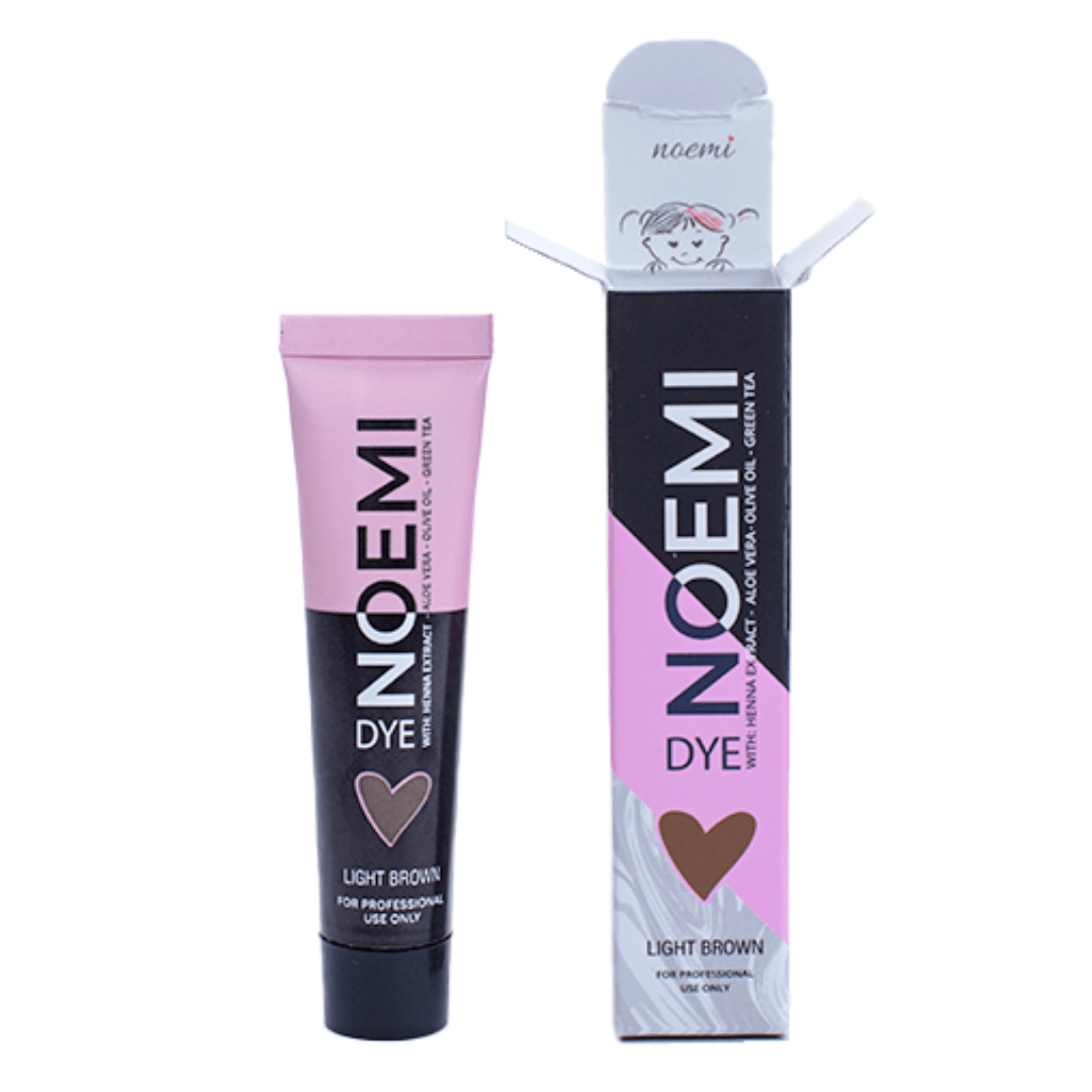 Noemi Hybrid Dye – Light Brown | Natural, Soft Tint for Brows & Lashes